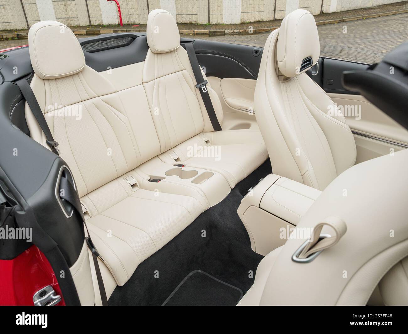 Hong Kong, China Aug 20 , 2024 : Mercedes-Benz CLE 200 Convertible Tedy ...