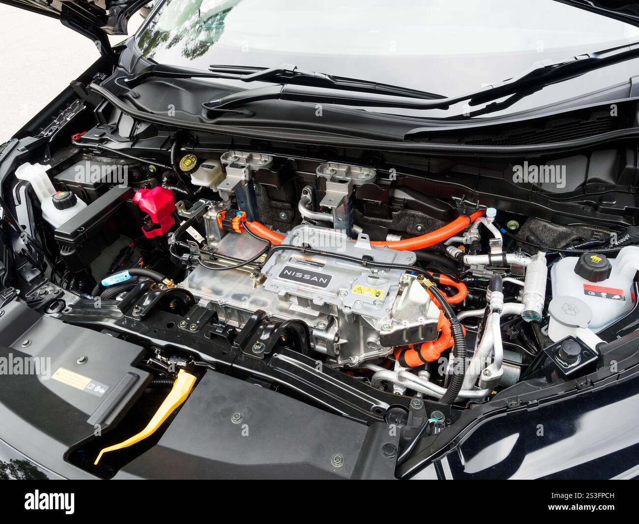 Hong Kong, China Oct 29 , 2024 : Nissan ARIYA EV Motor Oct 29, 2024 in ...