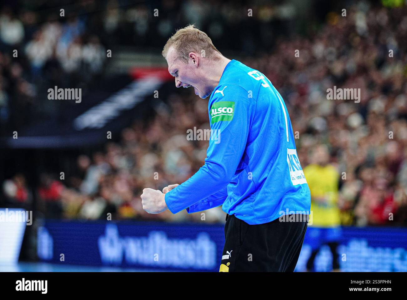 Jubel nach Parade David Spaeth (Deutschland, #01) GER, Deutschland vs ...