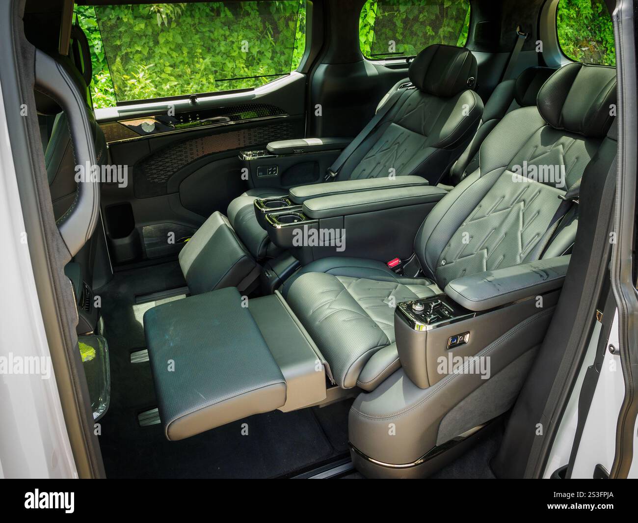 Hong Kong, China Aug 26 , 2024 : Zeekr 009 EV MPV Interior Aug 26, 2024 ...