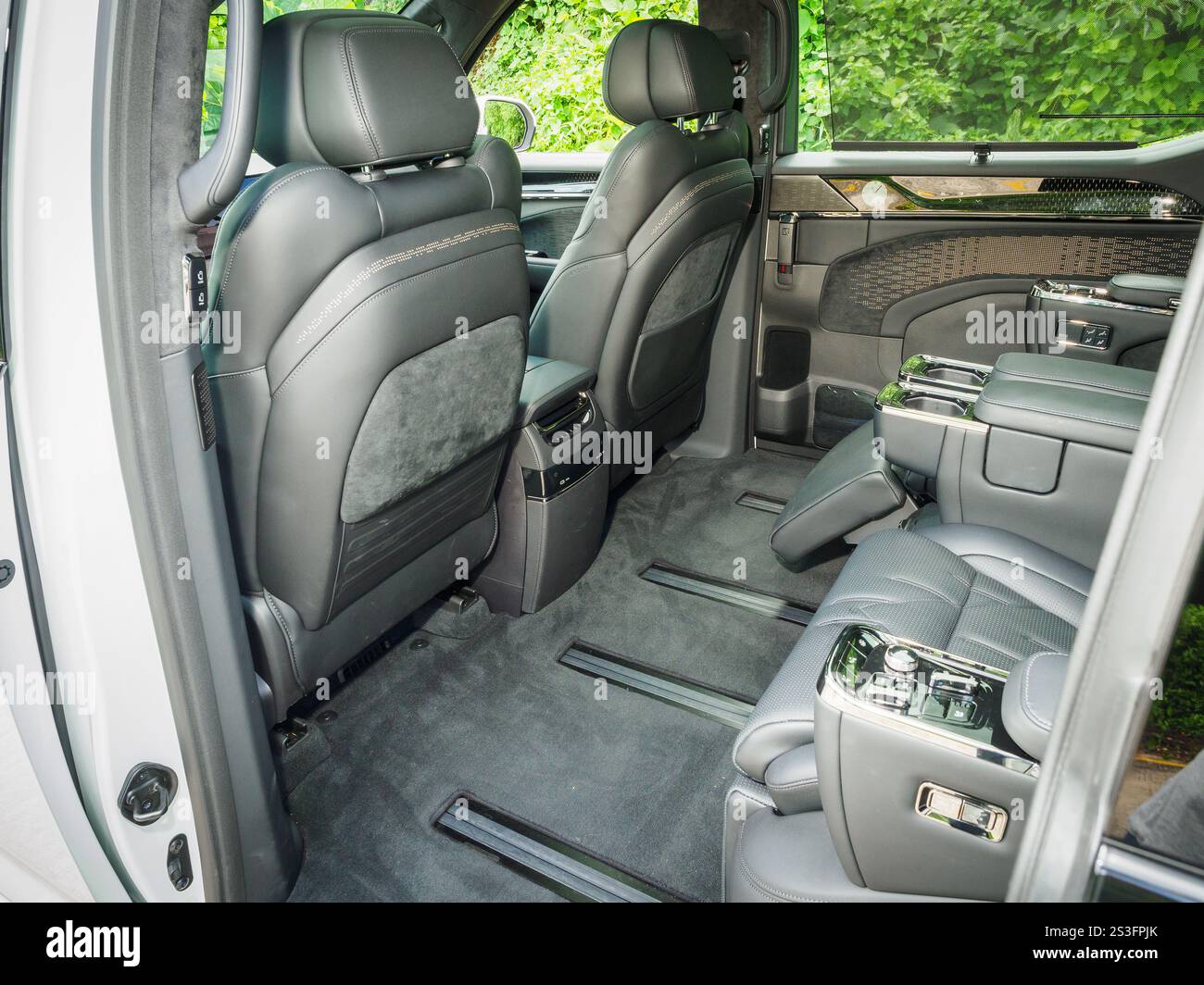 Hong Kong, China Aug 26 , 2024 : Zeekr 009 EV MPV Interior Aug 26, 2024 ...