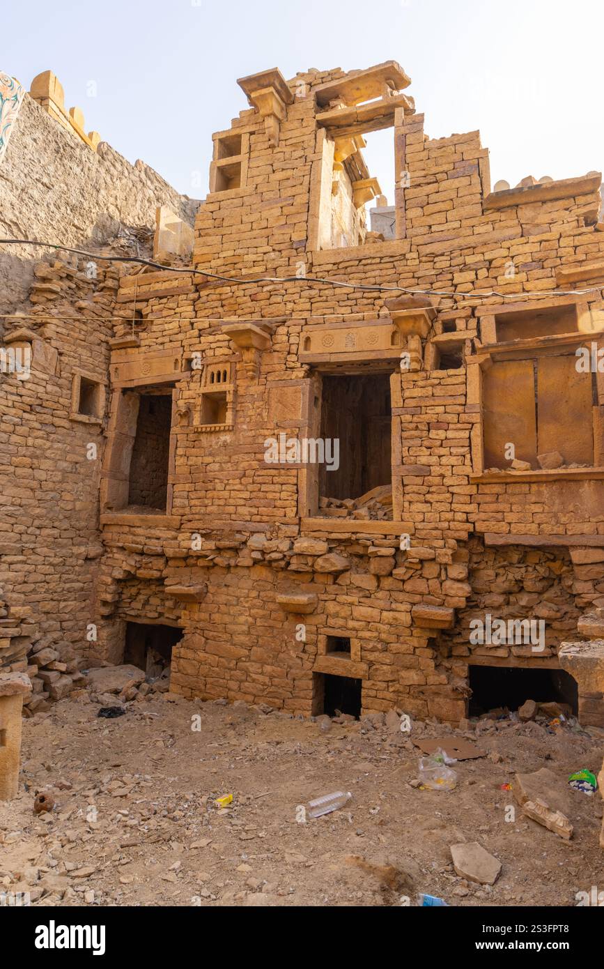 Ruins a building inside Jaisalmer Fort where Sonar Kella movie was shot ...