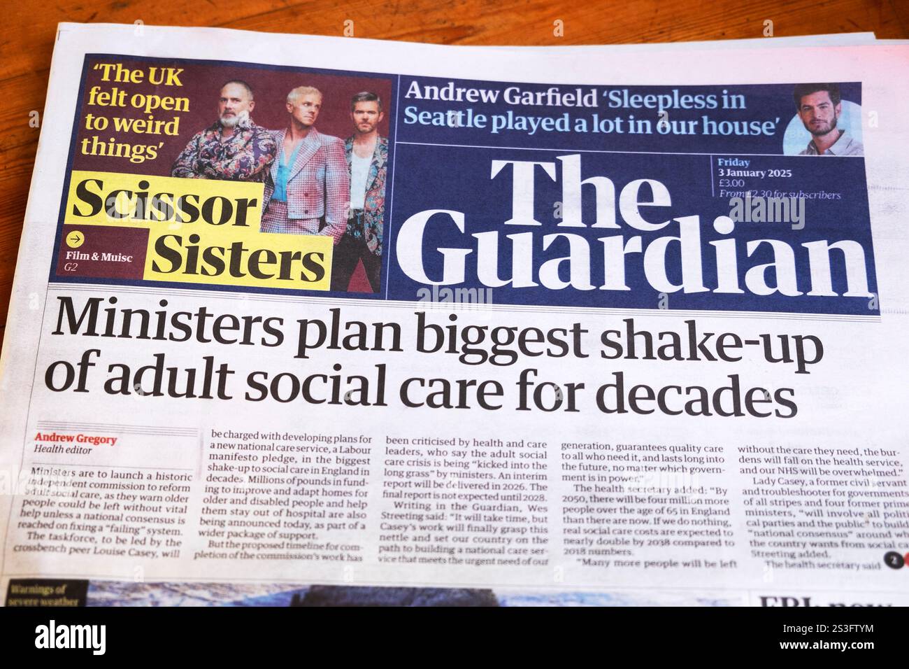'Ministers plan biggest shake-up of adult social care for decades ...