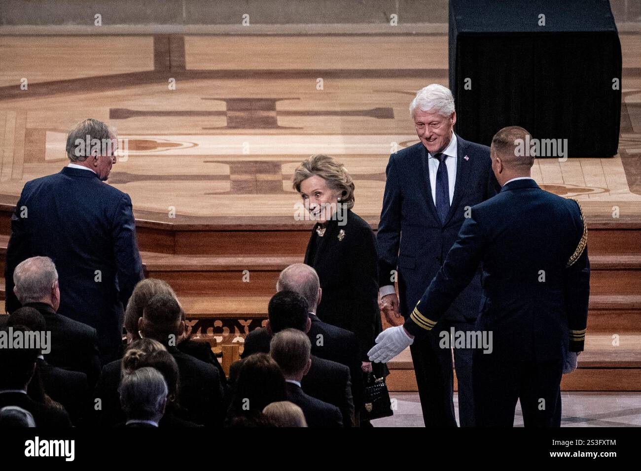 DC-CARTER. Former President Bill Clinton and First Lady Hillary Clinton ...