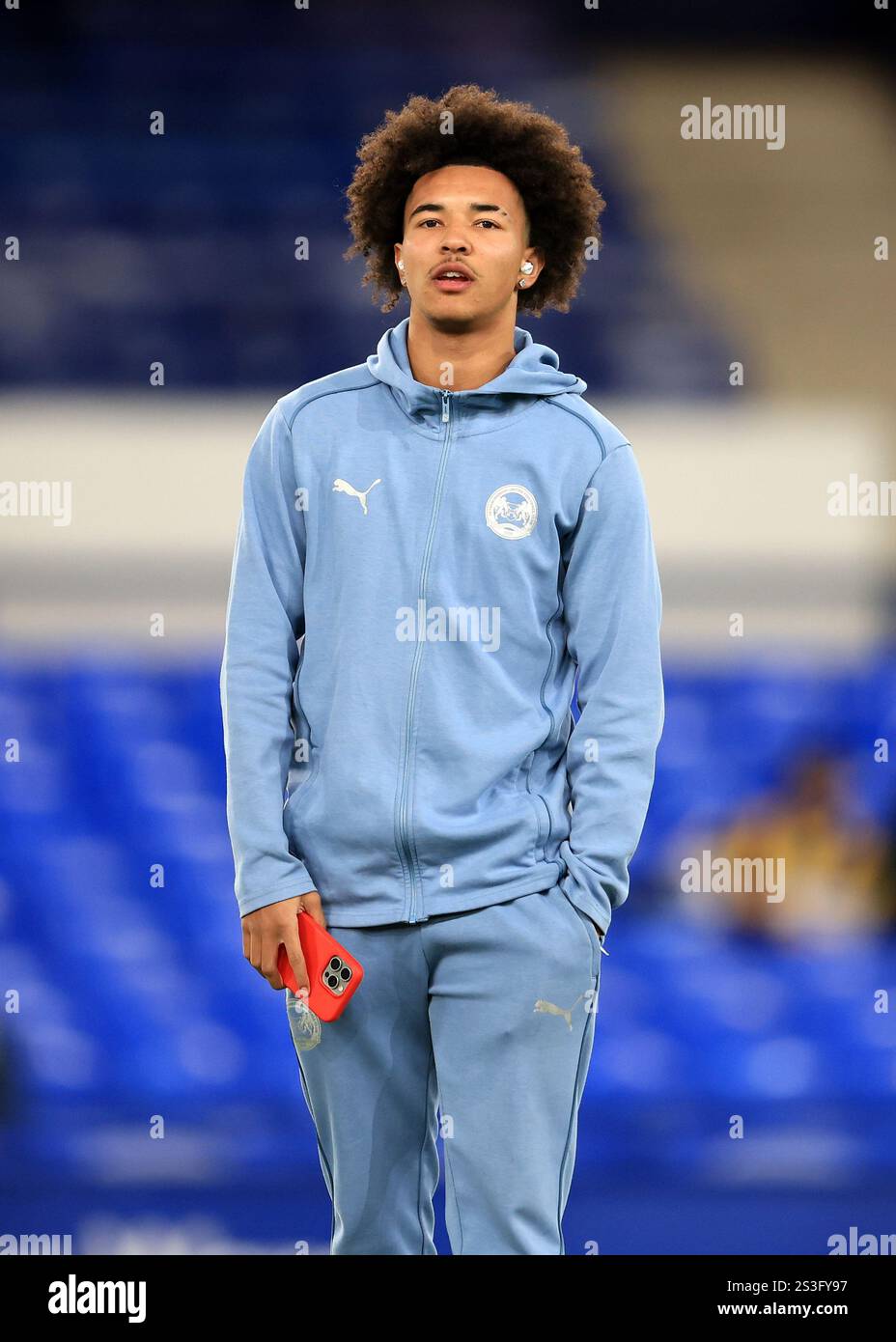 Liverpool, UK. 9th Jan, 2025. Tyler Young of Peterborough Utd during ...
