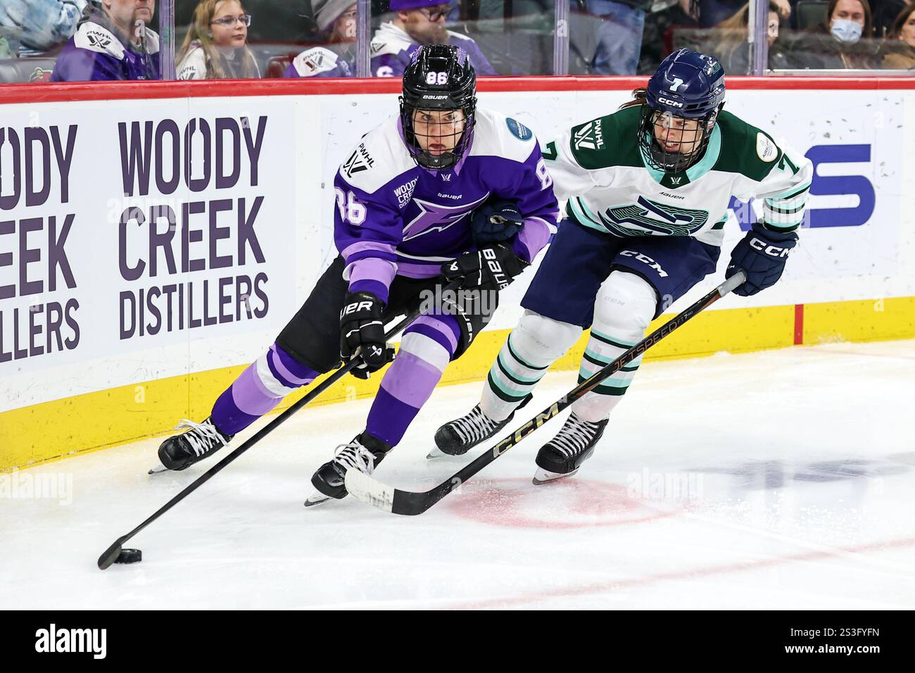 January 8th, 2025: Minnesota Frost forward Michela Cava (86) skates ...