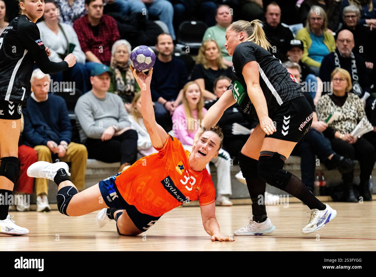 Copenhagen, Denmark. 08th, January 2025. Thale Rushfeldt Deila (33) of ...