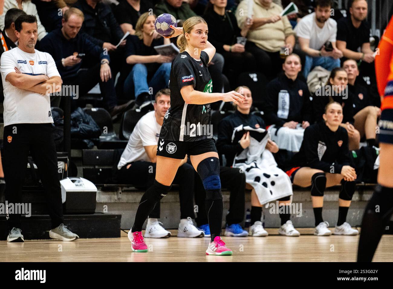 Copenhagen, Denmark. 08th, January 2025. Helene Kindberg (21) of ...