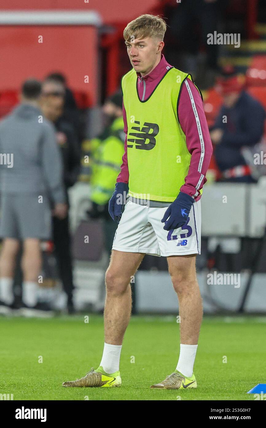 Sheffield, UK. 09th Jan, 2025. Joel Bagan of Cardiff City in the ...
