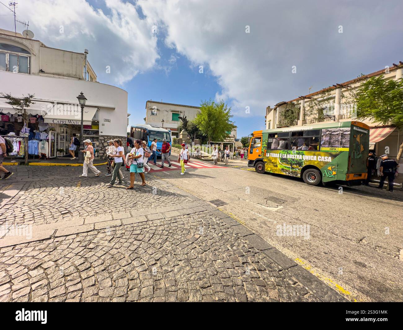 Street views around Ana Capri, October 2023 Stock Photo - Alamy