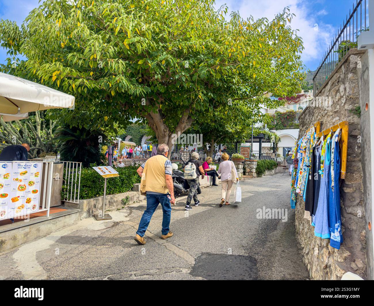 Street views around Ana Capri, October 2023 Stock Photo - Alamy