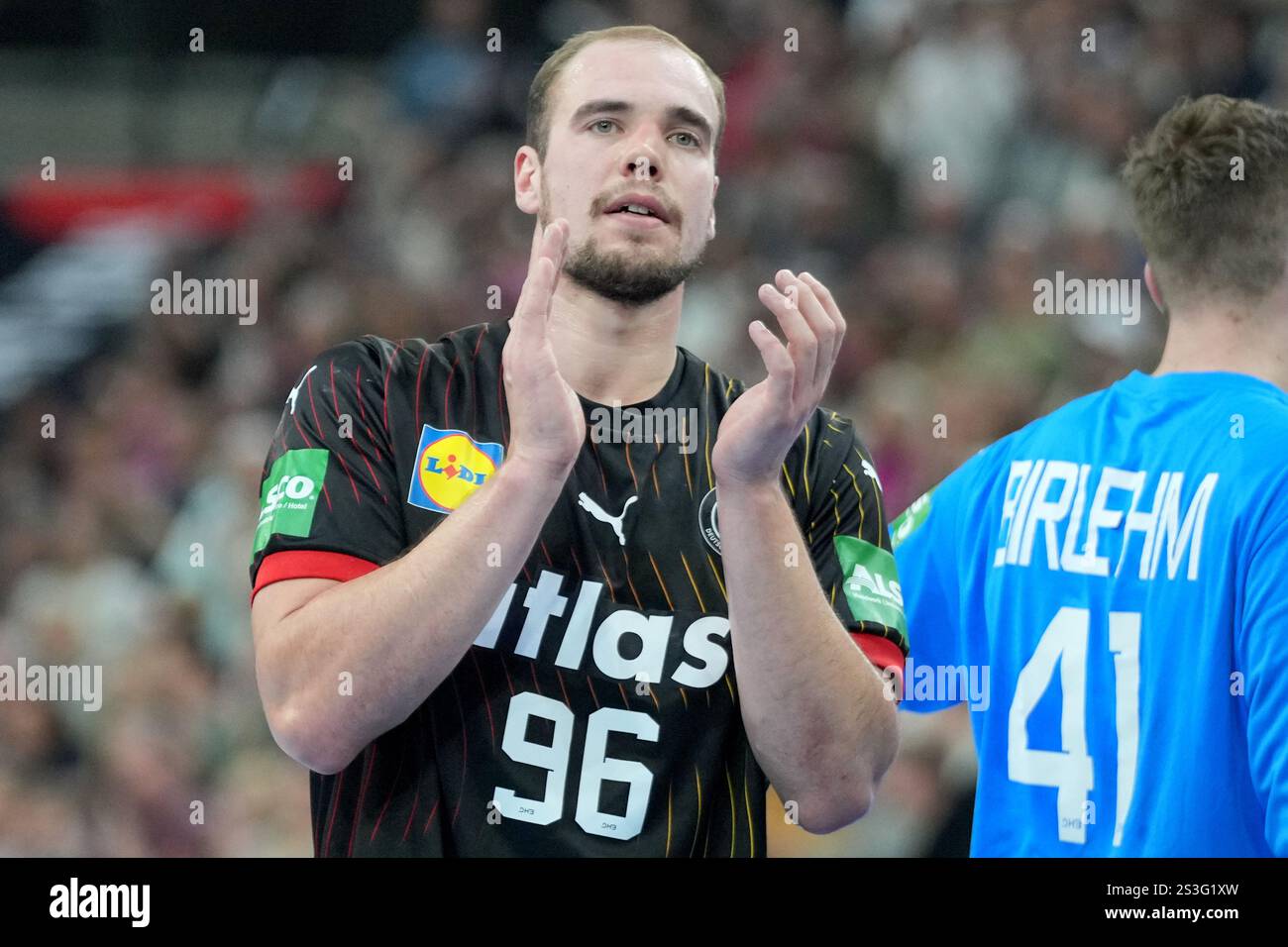 Flensburg, Germany. 09th Jan, 2025. Handball, international match ...