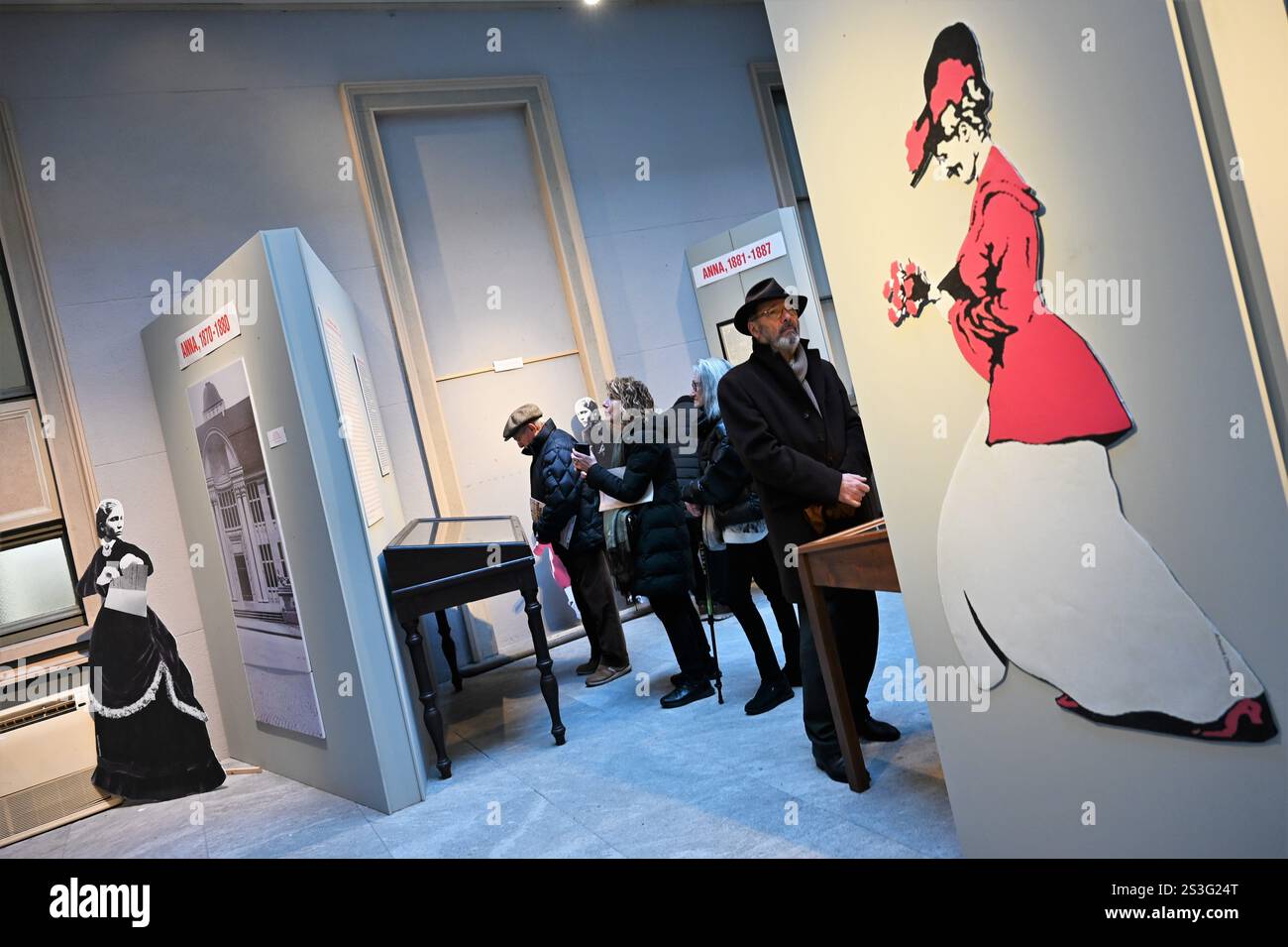 Milan, . 09th Jan, 2025. Milan, Italy I, Anna Kuliscioff documentary ...