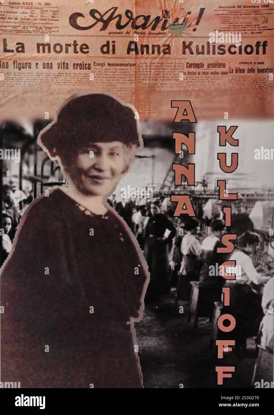 Milan, Italy I, Anna Kuliscioff documentary exhibition 100 years after her death at Palazzo ...