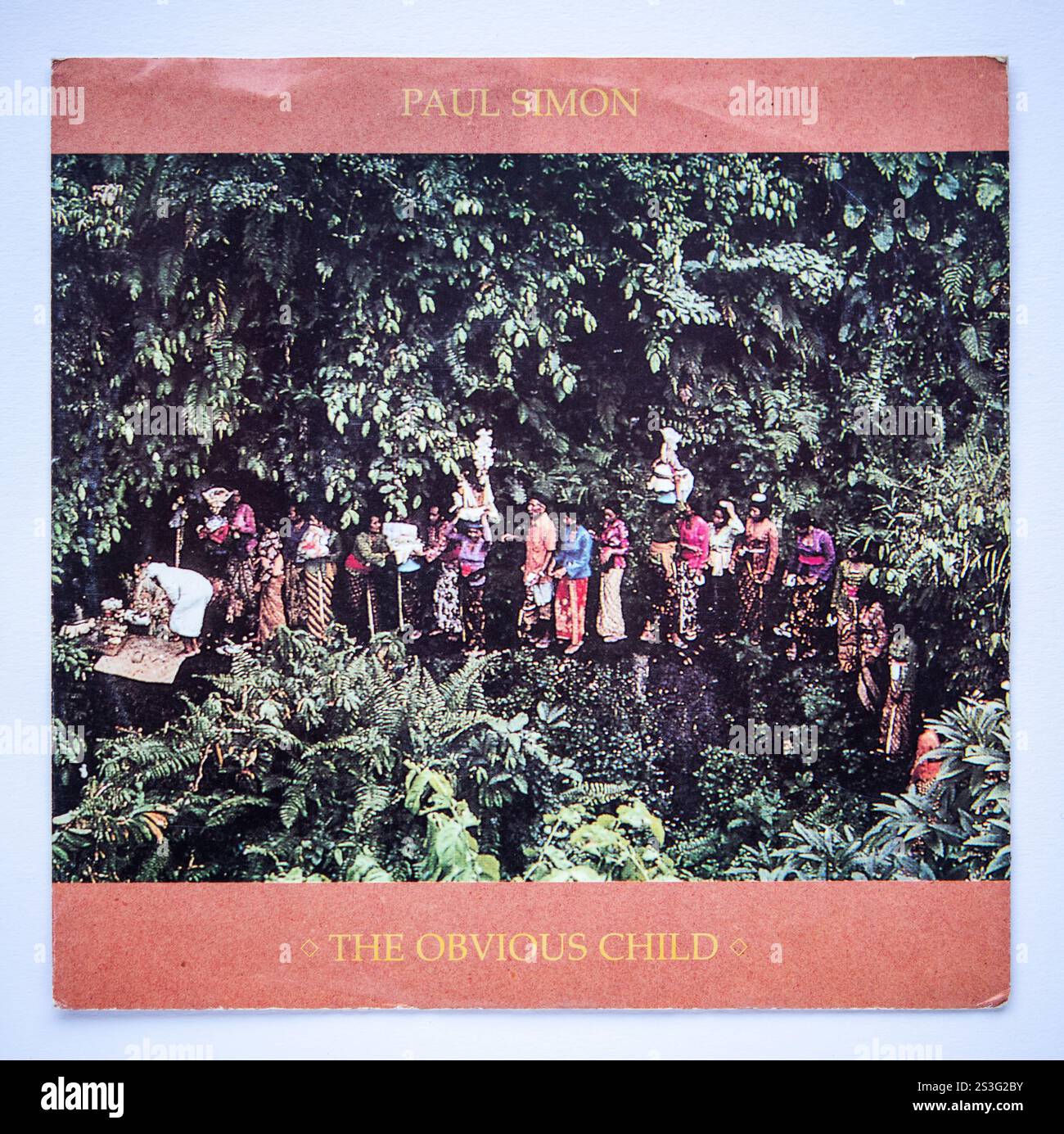 Picture cover of the seven inch single version of The Obvious Child by ...