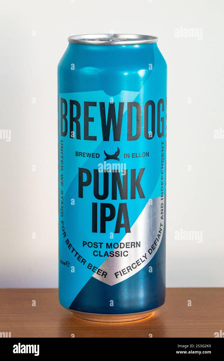 Pruszcz Gdanski, Poland - June 12, 2024: Can of Brewdog Punk IPA beer ...