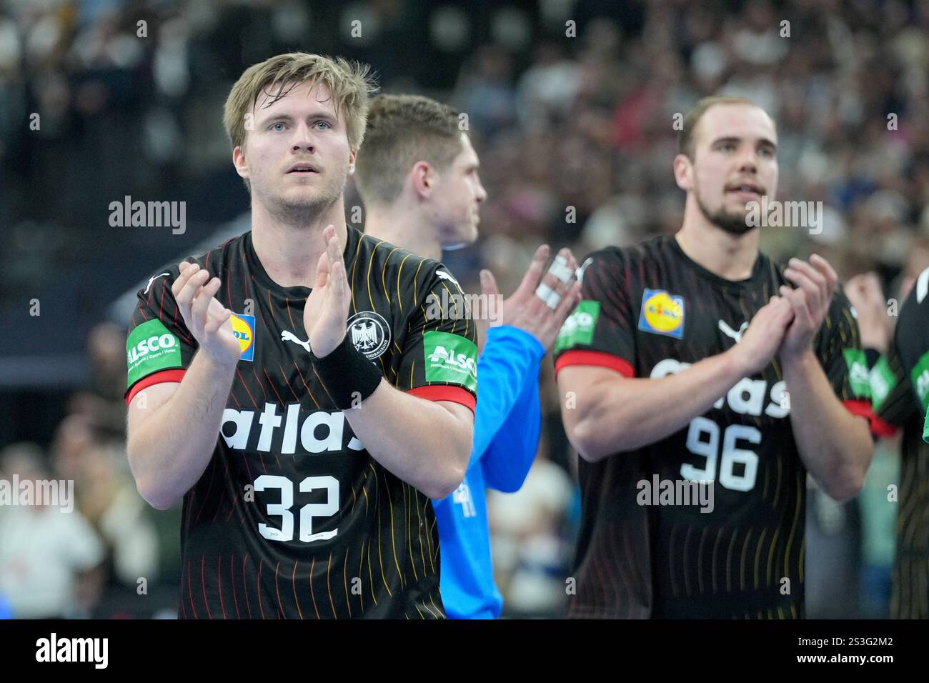Flensburg, Germany. 09th Jan, 2025. Handball, international match ...