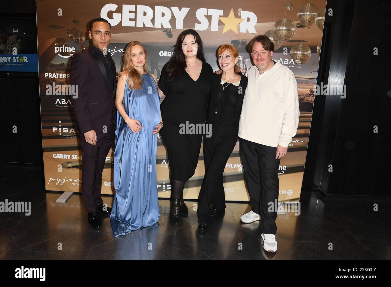 Noah Tinwa, Caro Cult, Franziska Annekonstans Winkler, Andrea Sawatzki und Sascha Nathan beim ...