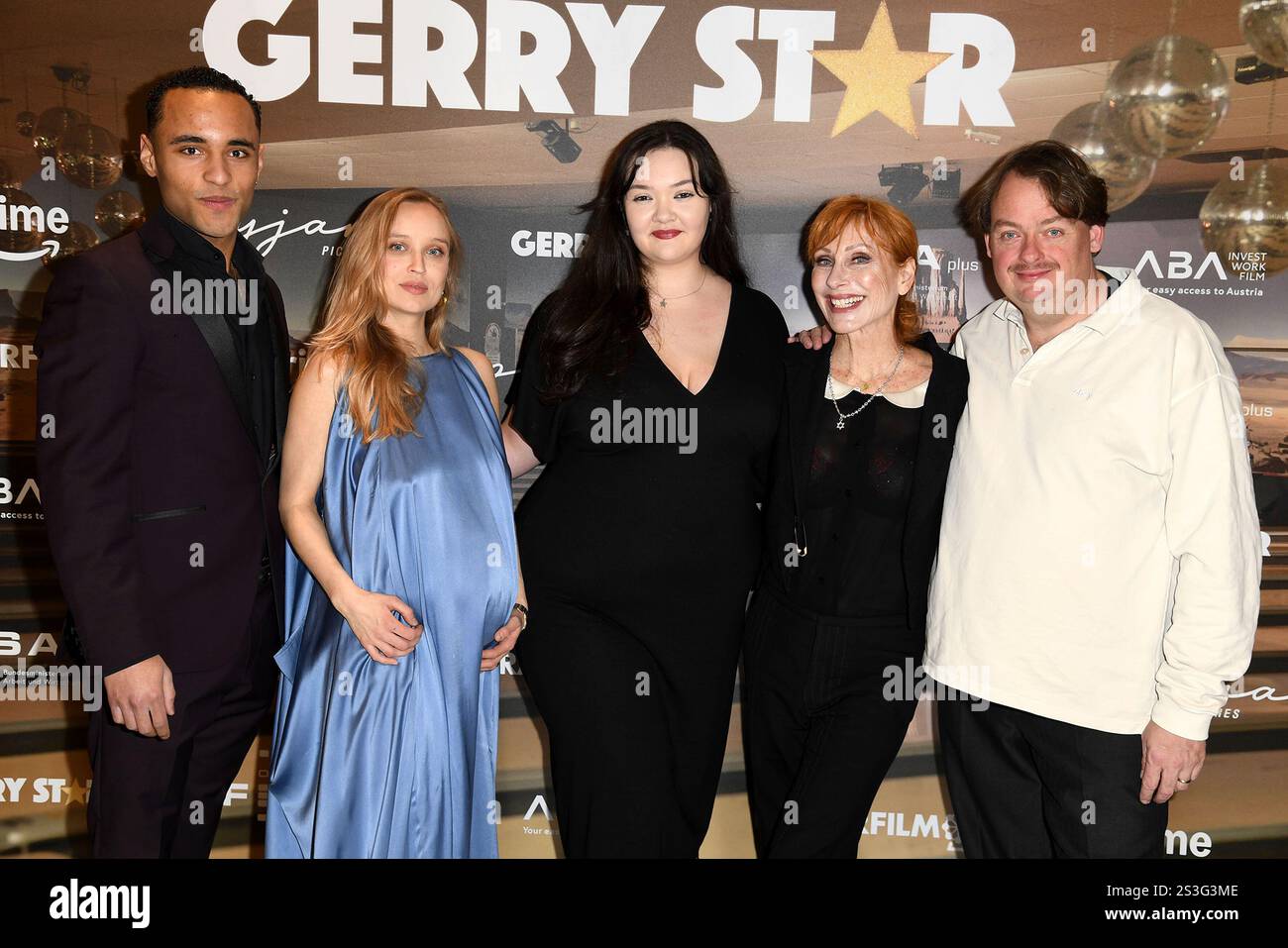 Noah Tinwa, Caro Cult, Franziska Annekonstans Winkler, Andrea Sawatzki und Sascha Nathan beim ...