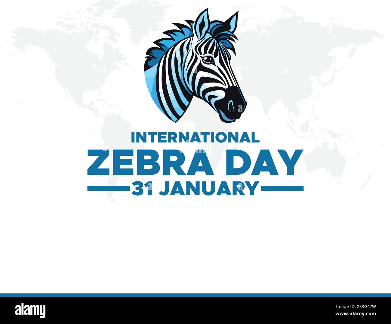 vector graphic of international zebra day good for international zebra ...