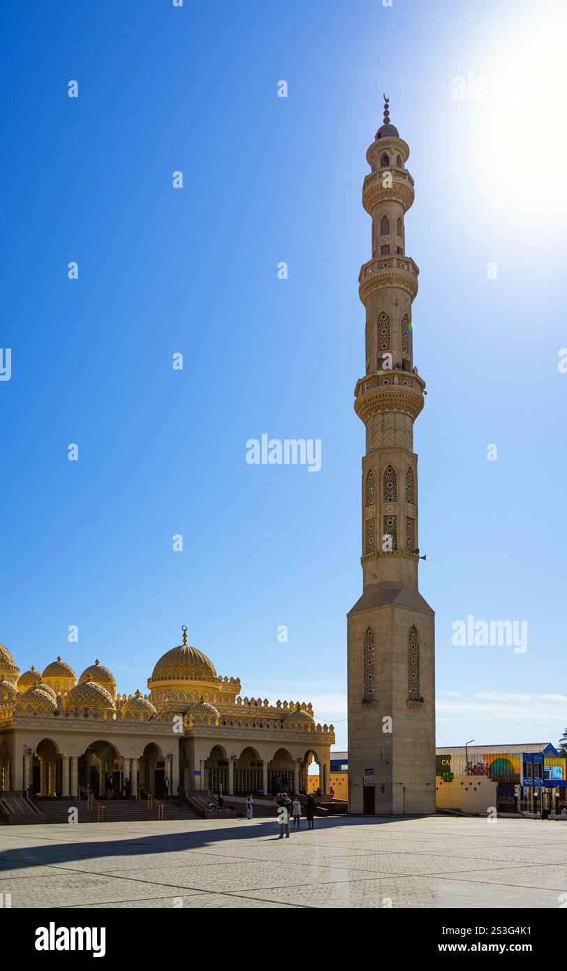 Al Mina Mosque, Hurghada, Red Sea, Egypt Stock Photo - Alamy