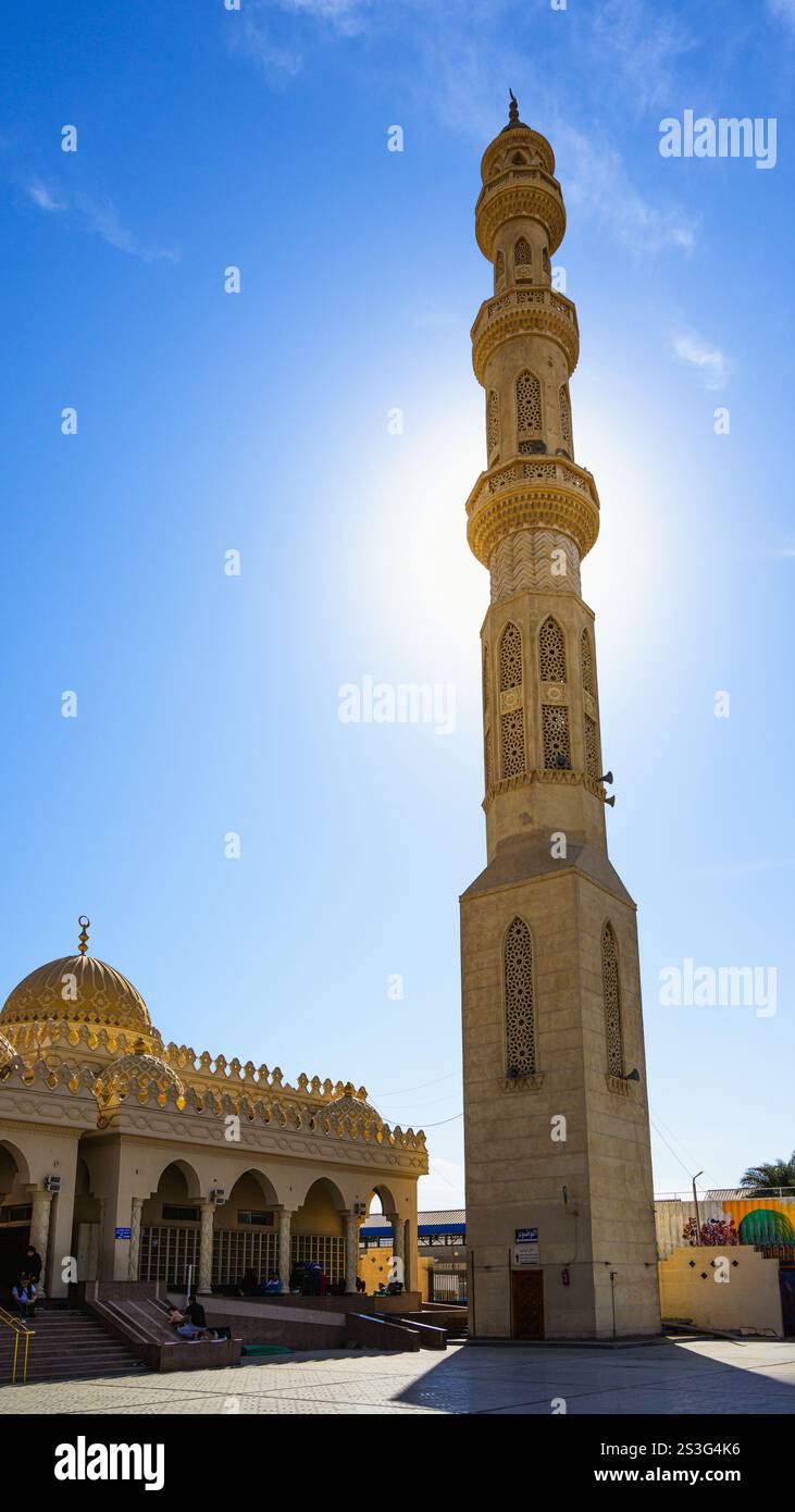 Al Mina Mosque, Hurghada, Red Sea, Egypt Stock Photo - Alamy