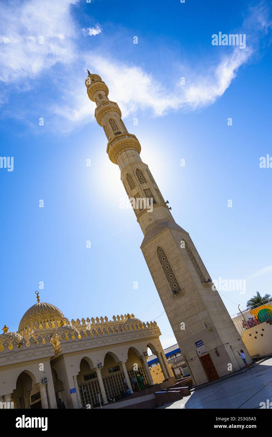Al Mina Mosque, Hurghada, Red Sea, Egypt Stock Photo - Alamy