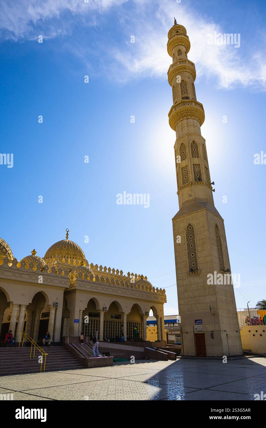 Al Mina Mosque, Hurghada, Red Sea, Egypt Stock Photo - Alamy