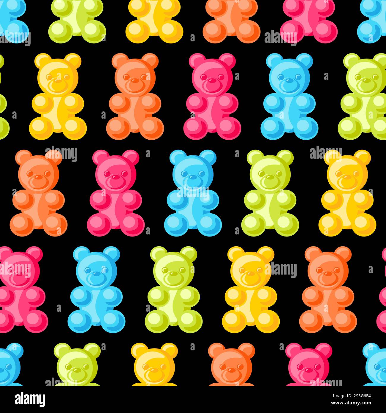 Whimsical candy theme Stock Vector Images - Alamy