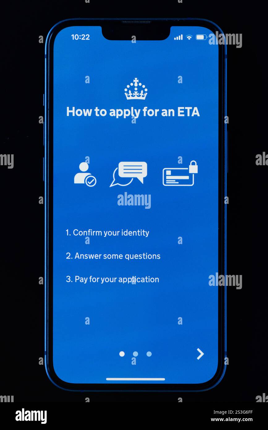 how to apply for an ETA, registration, UK ETA, ETA UK, app, application ...