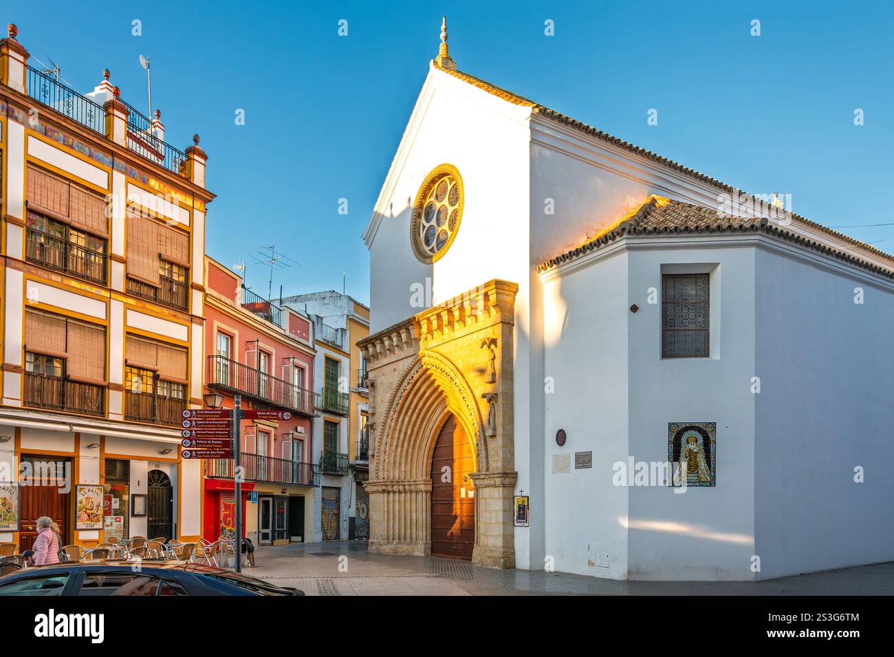 The 14th century Church of Santa Catalina, one of the oldest churches ...