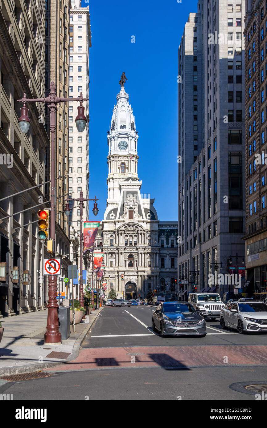 Philadelphia City Hall in downtown Philly Stock Photo - Alamy