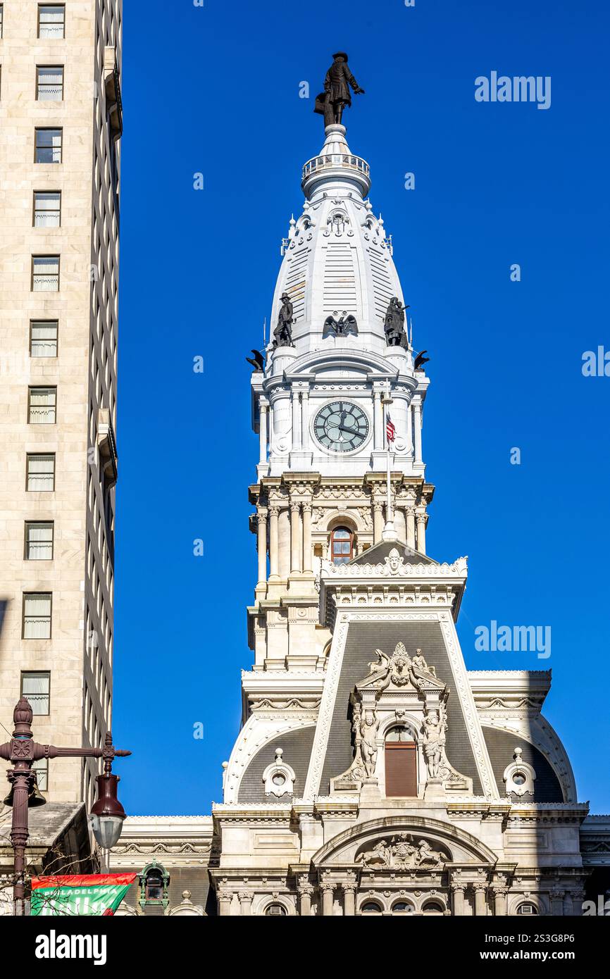 Philadelphia City Hall in downtown Philly Stock Photo - Alamy