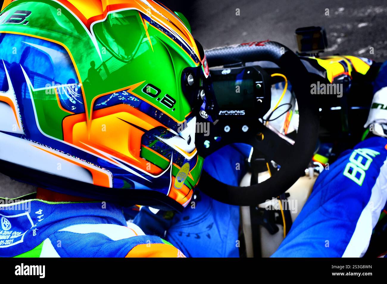 British racing driver British racing driver Oliver Bearman, 2025 sees ...