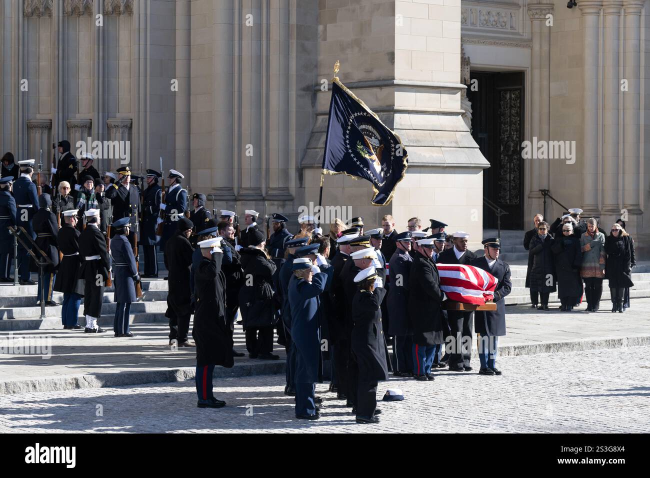 Washington, United States Of America. 09th Jan, 2025. The remains of US ...