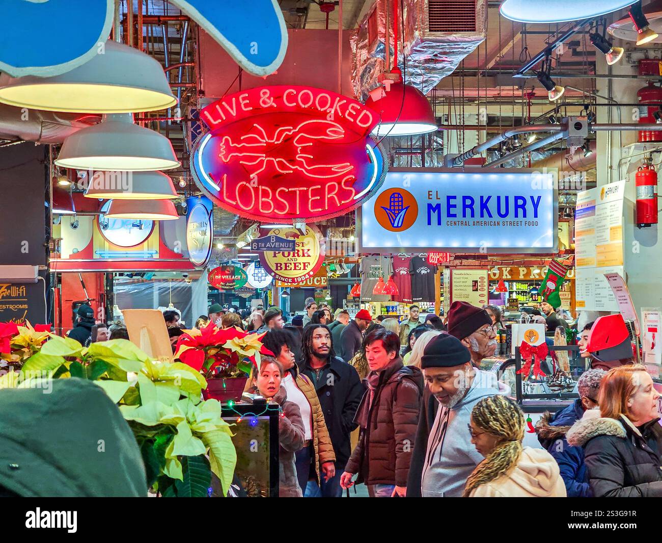 Reading Terminal Market in Philadelphia, PA Stock Photo - Alamy
