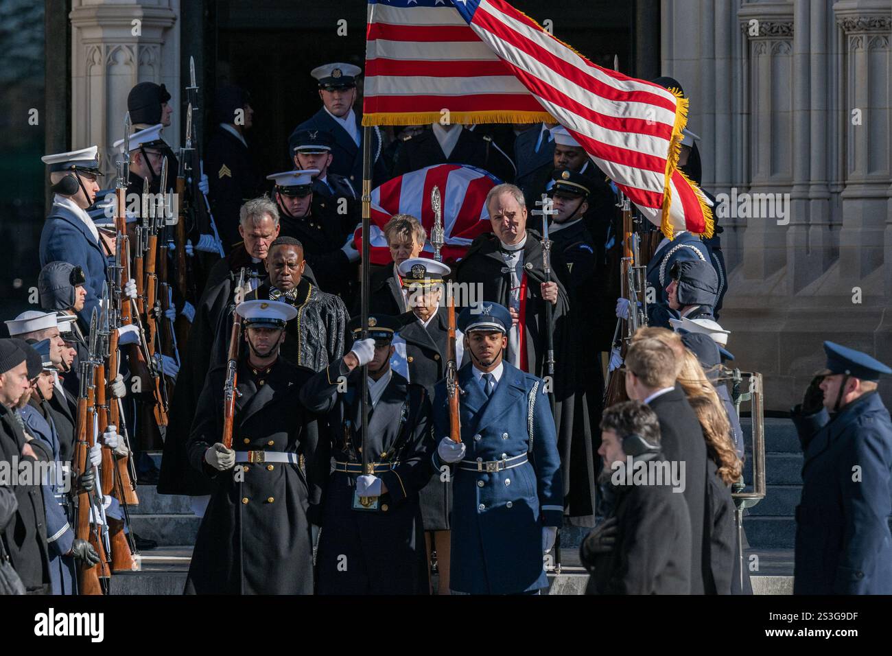 Washington, United States Of America. 09th Jan, 2025. The casket of of ...