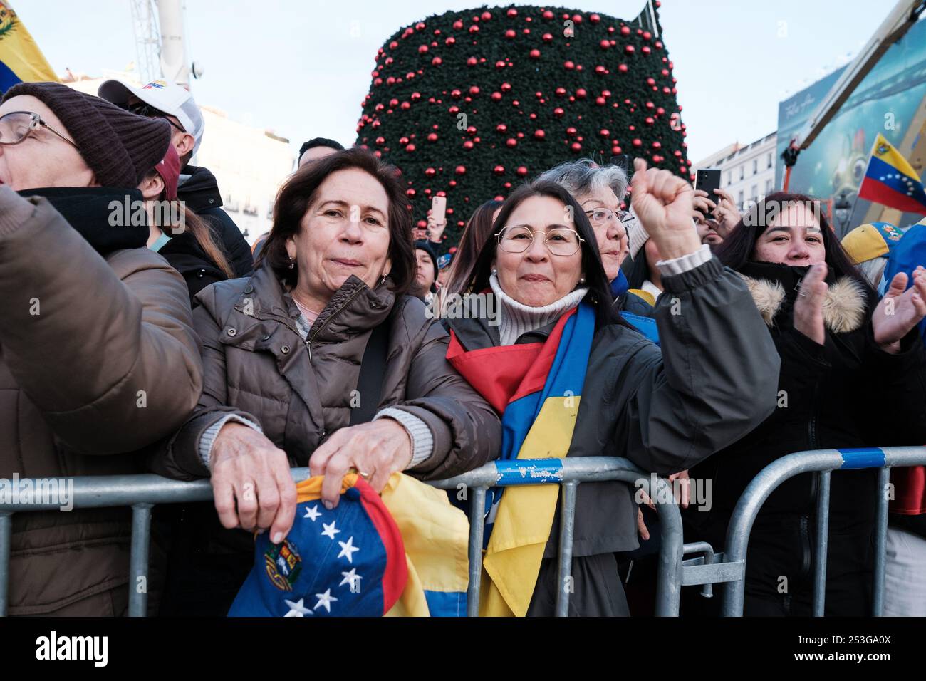 Protesters during a demonstration for democracy in Venezuela, against ...