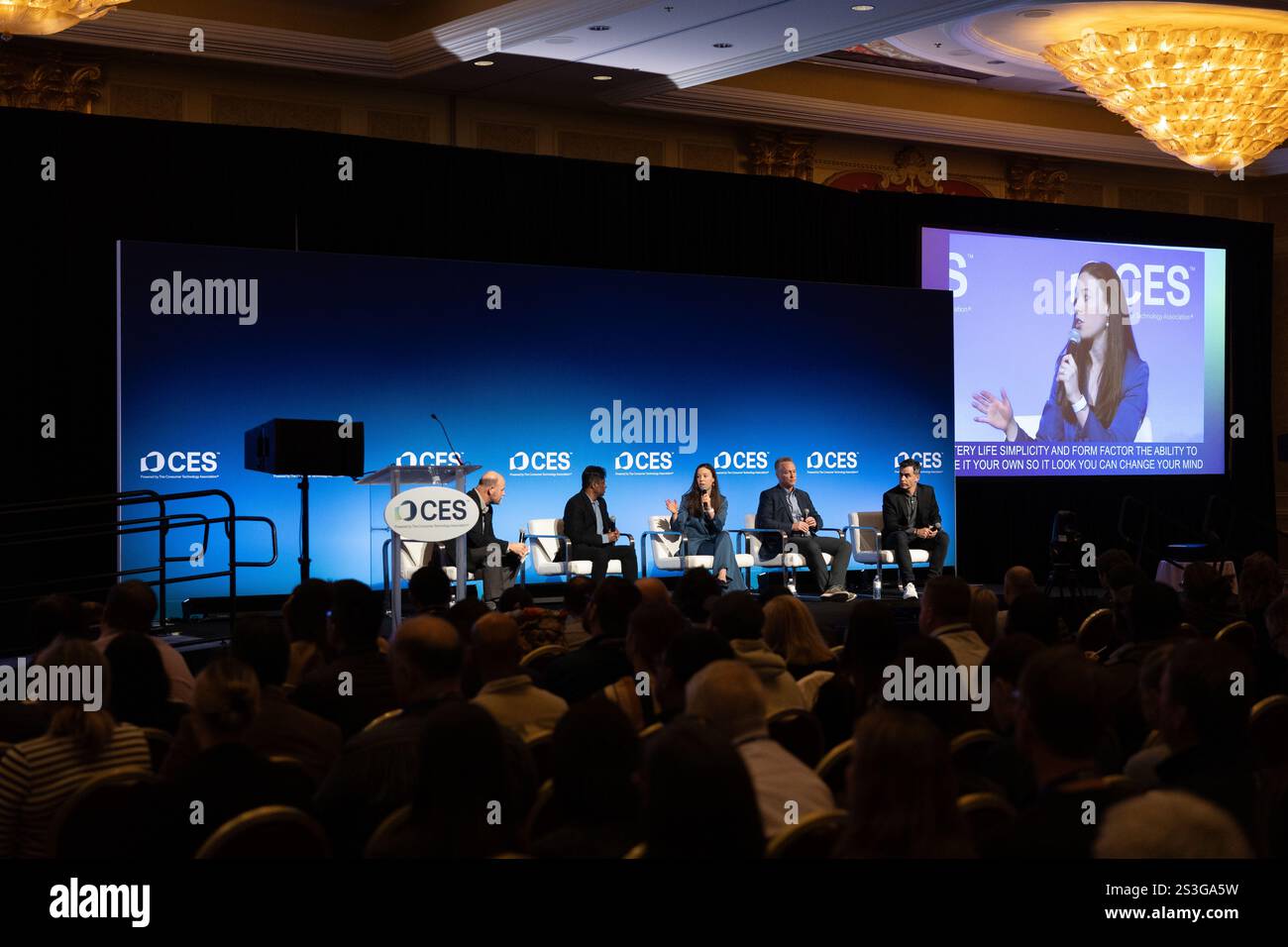 January 9, 2025, Las Vegas, Nevada, USA: ERIC WICKLUND .Senior Editor ...