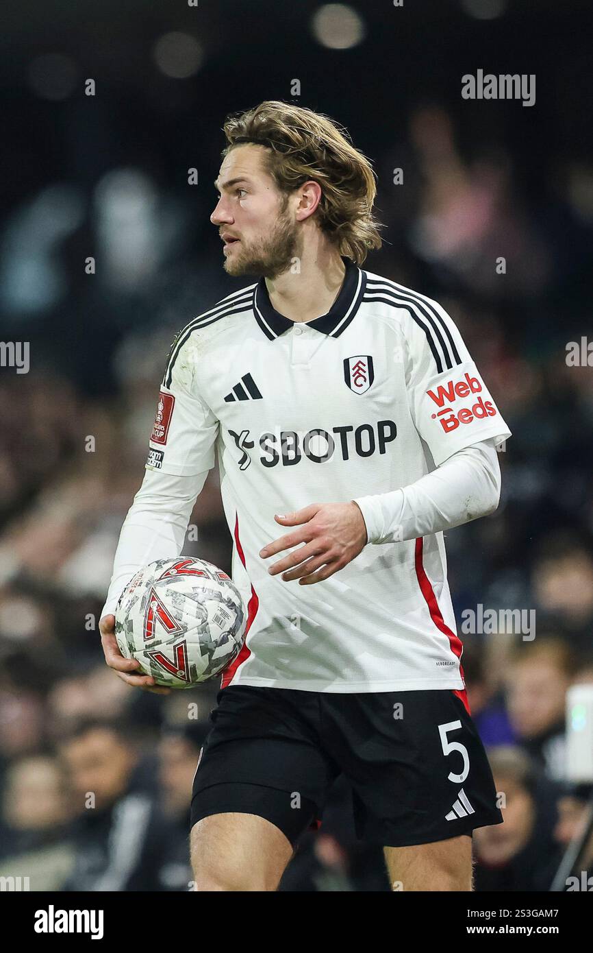 Craven Cottage, Fulham, London, UK. 9th Jan, 2025. FA Cup Third Round ...