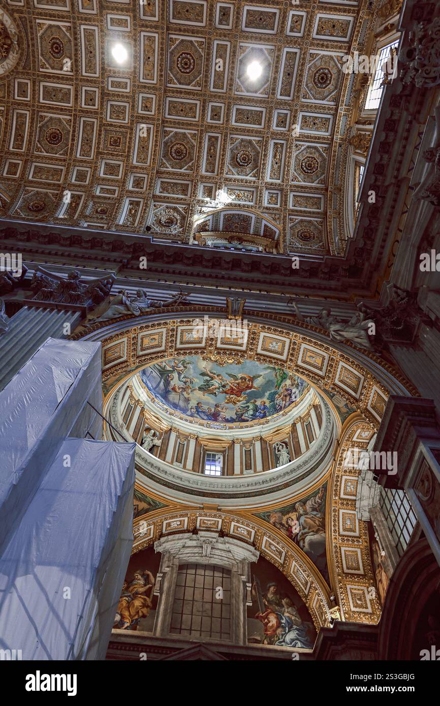 Vatican, Vatican City - December 7, 2023: Beautiful architectural ...