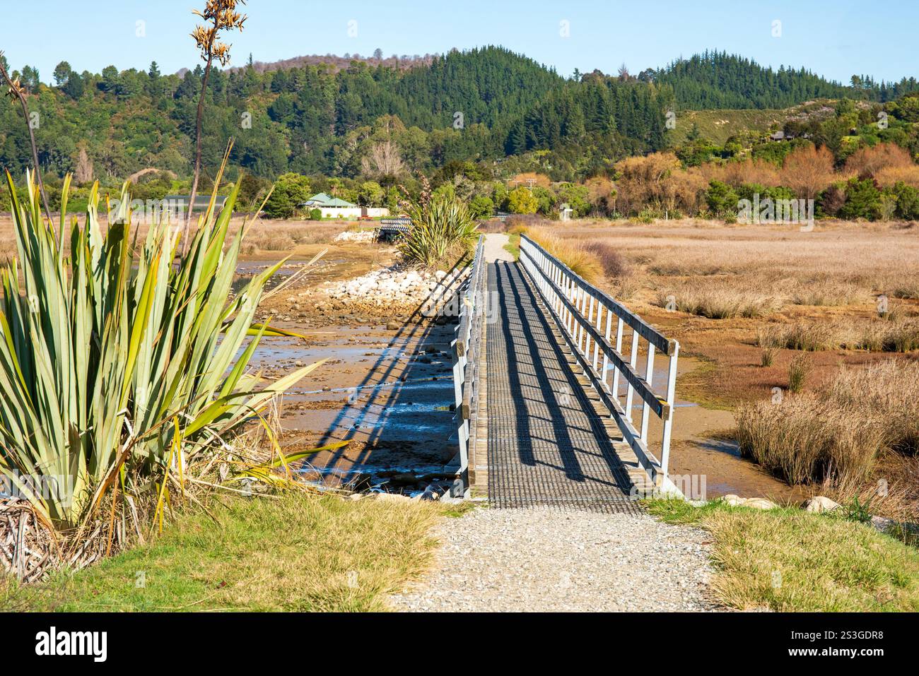 Able Tasman park coast line the biggest national park in New Zealand ...