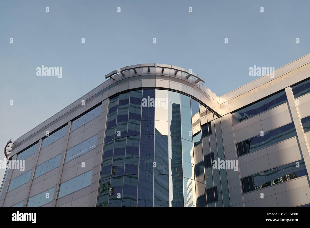 Geometric Shapes On Modern Building Geometric Structure Architecture Geometrical Structural