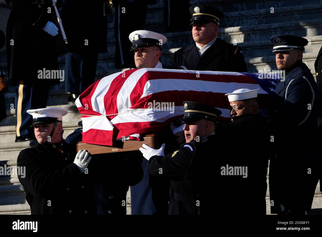 Washington, United States Of America. 09th Jan, 2025. A joint services ...