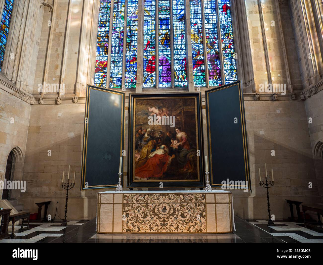 The Adoration of the Magi, Peter Paul Rubens, Kings College Chapel, Kings College, University of ...