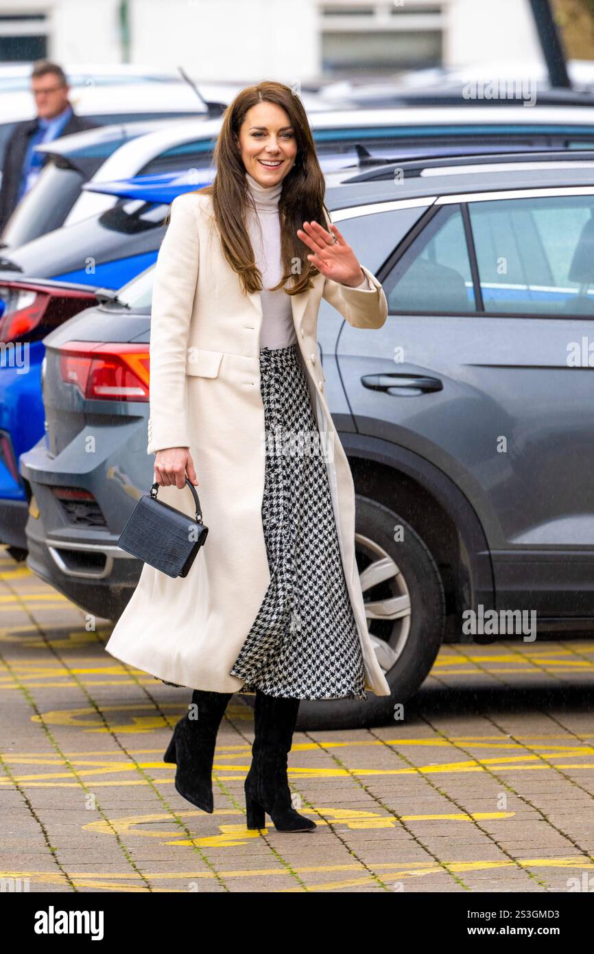 London, UK. 28th Feb, 2023. Catherine Princess of Wales, Kate Middleton ...