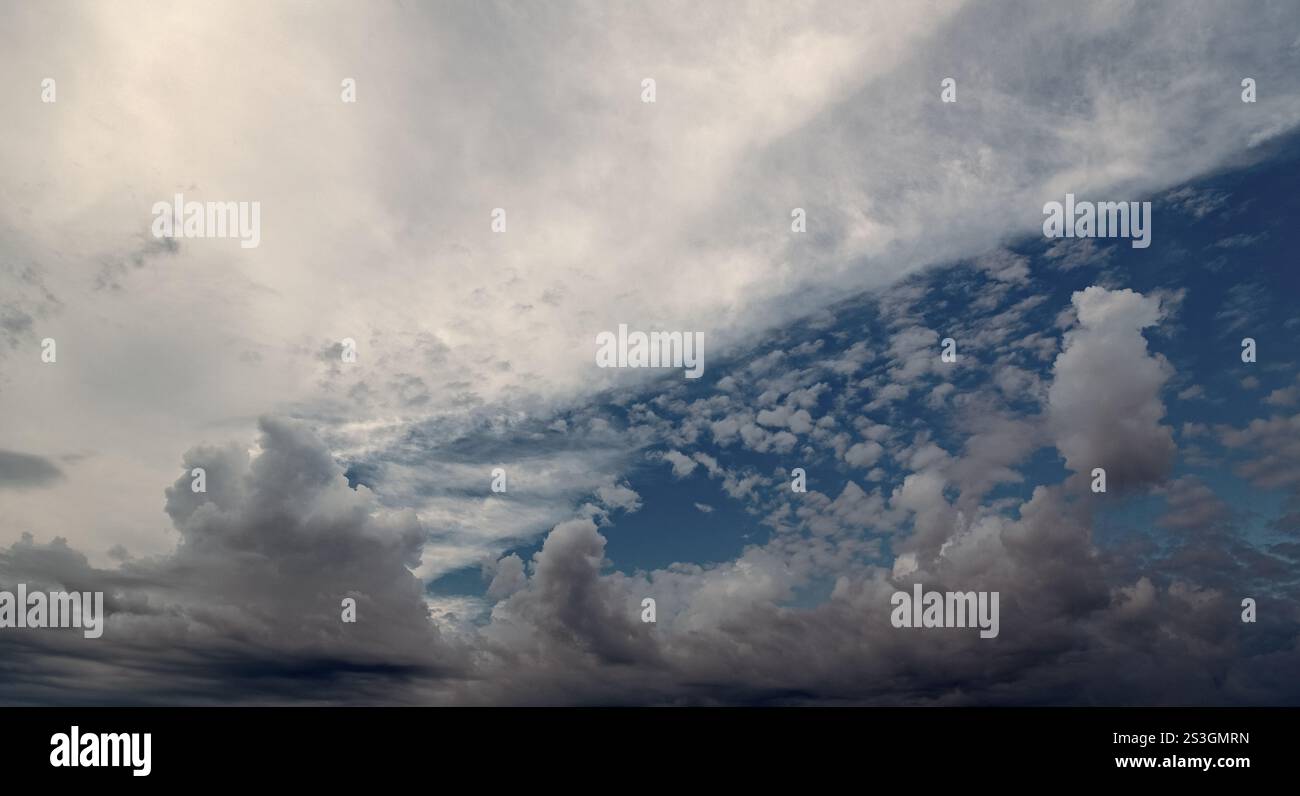 Cloudy skyscape background. Cloudscape background. Cloud in the sky ...
