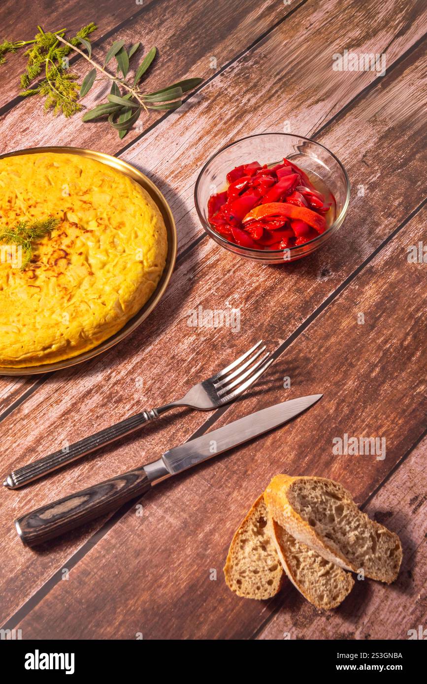 The basic potato omelette recipe is simple, but the technique is ...