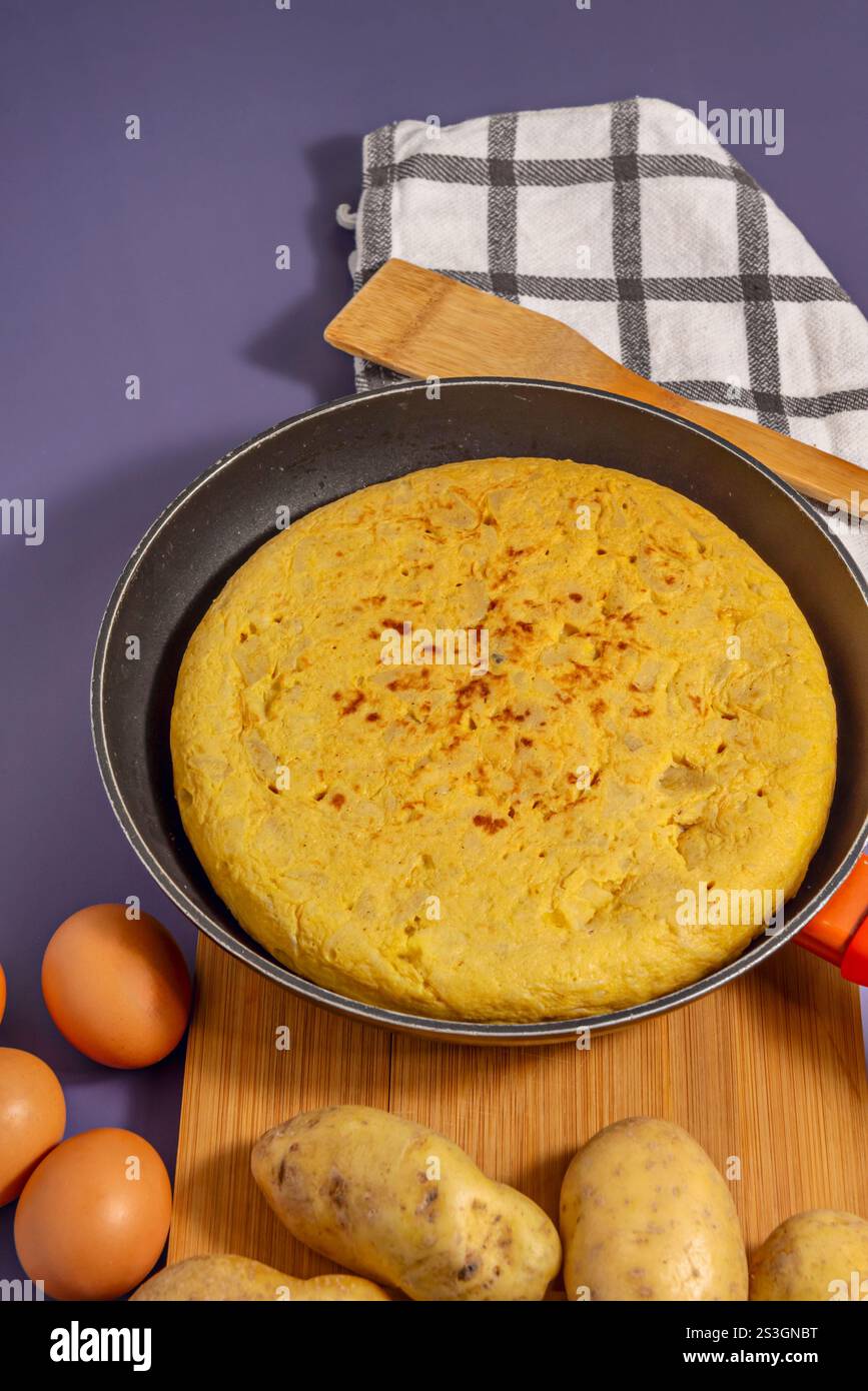 The tortilla de patatas, also known as the Spanish omelette, is an ...