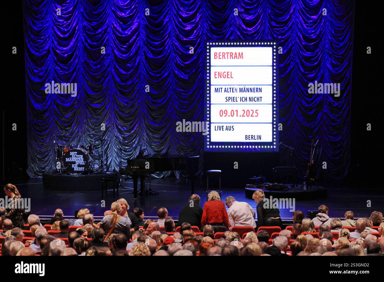 09.01.2025, Bertram Engel, live im Theater am Potsdamer Platz, Berlin ...